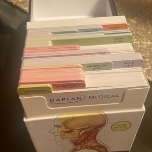 Kaplan | Other | Anatomy Flash Cards | Poshmark